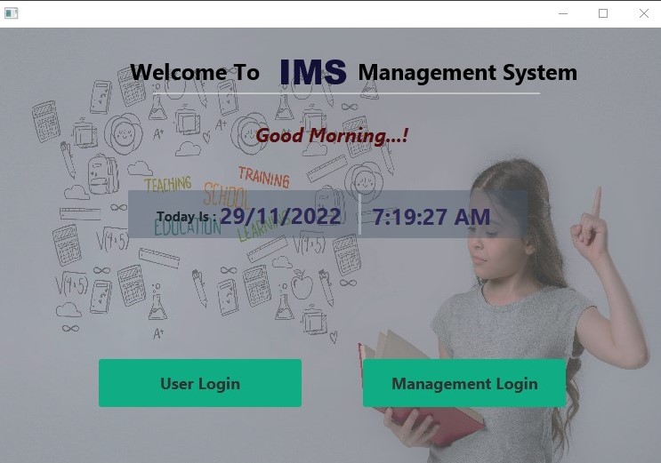 GitHub - AshanManuka/InstituteManagementSystem: First Semester Final ...