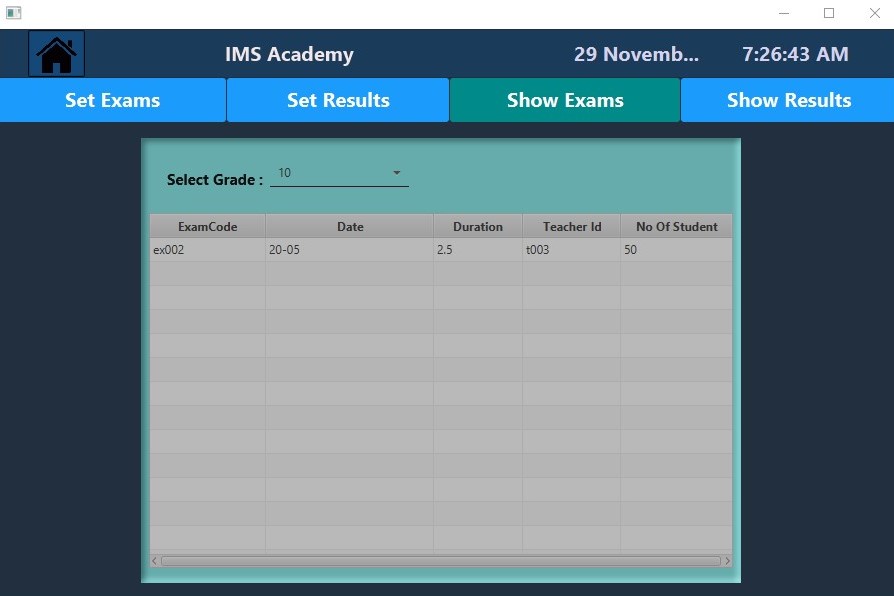 GitHub - AshanManuka/InstituteManagementSystem: First Semester Final Project Created by JavaFX & OOP
