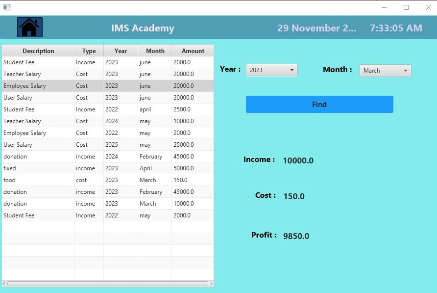 GitHub - AshanManuka/InstituteManagementSystem: First Semester Final ...