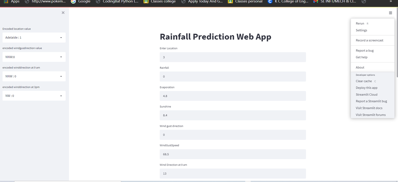 GitHub - Hrushi-bagade/Rainfall-Prediction-using-Logistic-Regression-and-Random-Forest-: In our ...