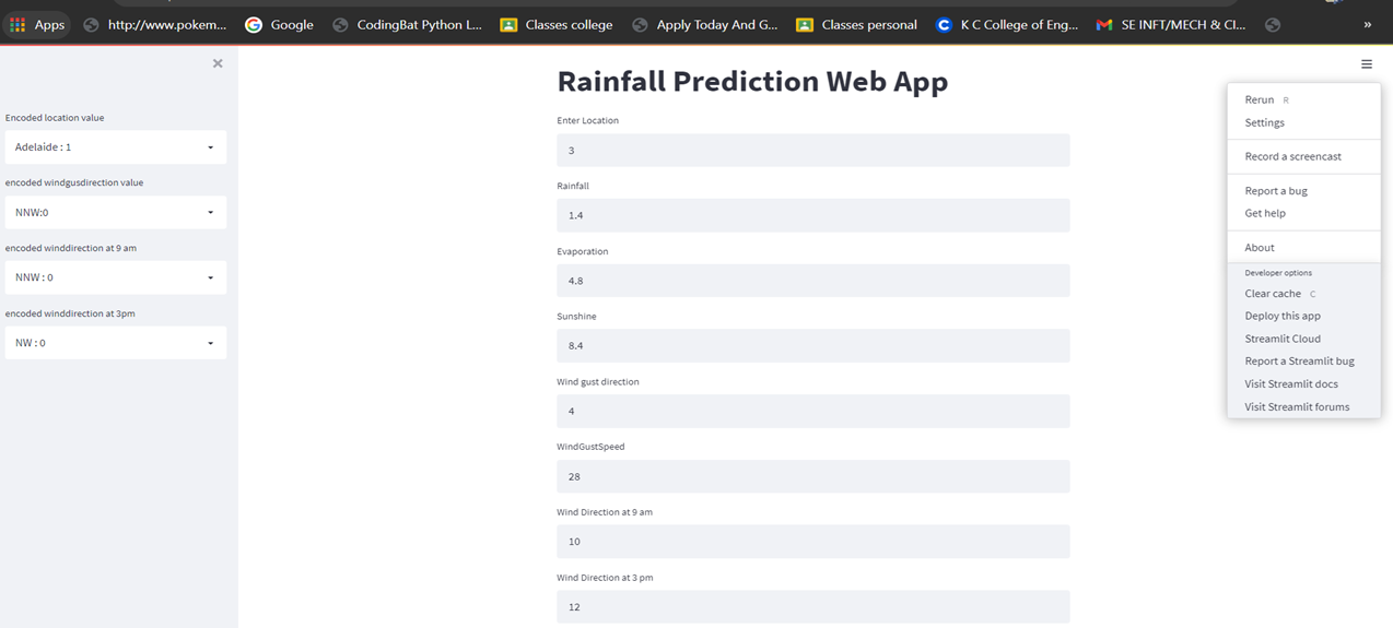 GitHub - Hrushi-bagade/Rainfall-Prediction-using-Logistic-Regression-and-Random-Forest-: In our ...