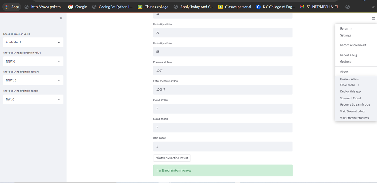 GitHub - Hrushi-bagade/Rainfall-Prediction-using-Logistic-Regression ...