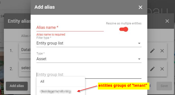 Customer Dashboards: Entity alias > Group entities · Issue #8768 · thingsboard/thingsboard · GitHub