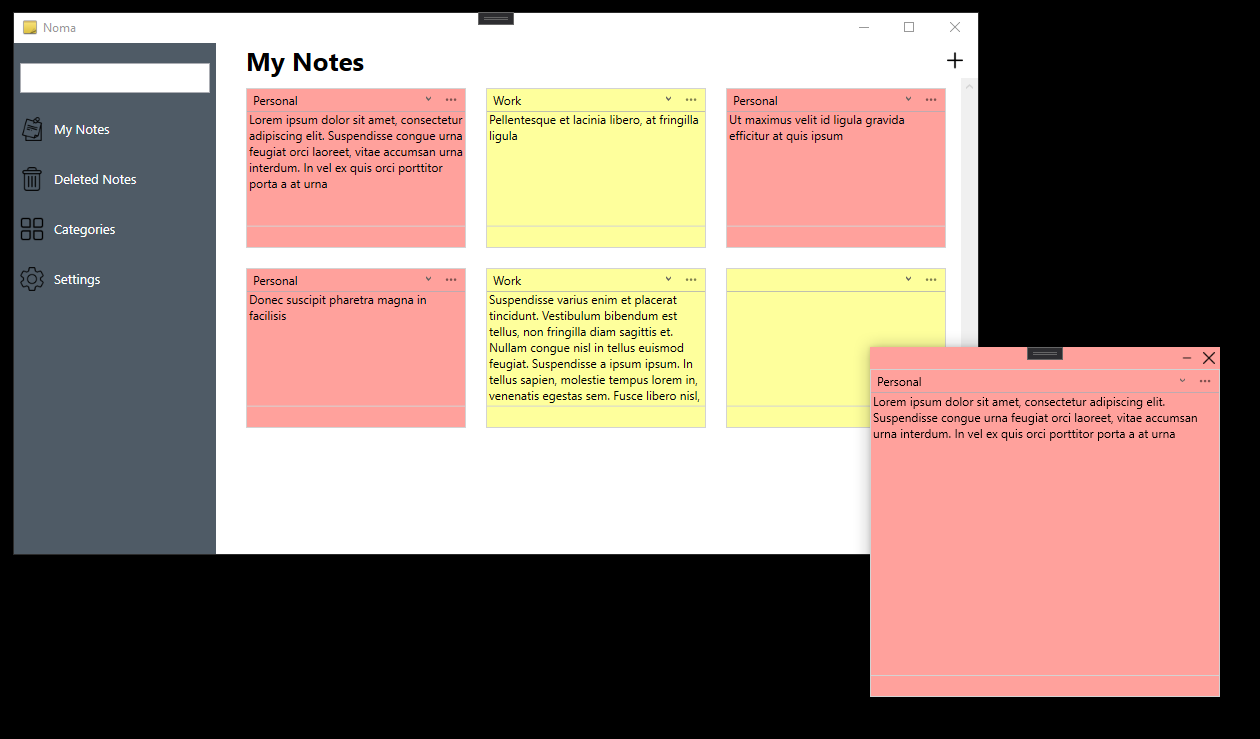 GitHub - simasdev/noma: Simple notes app