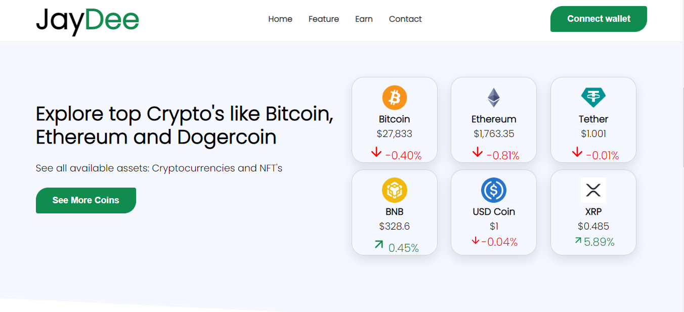 GitHub - Jennydunix/crypto-website