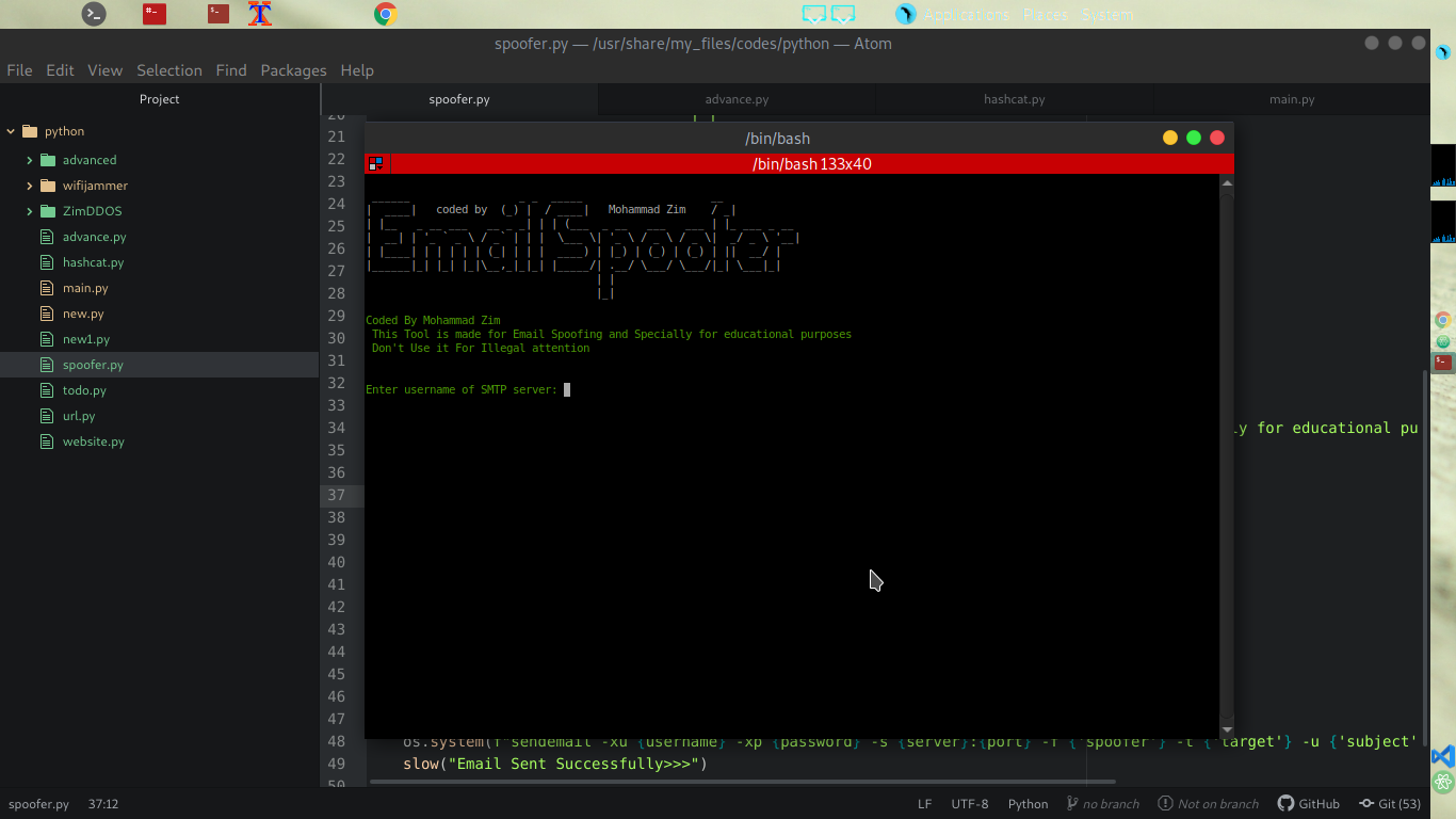 GitHub - Mr-Destroyer/EmailSpoofer: This Tool is for SMTP email ...