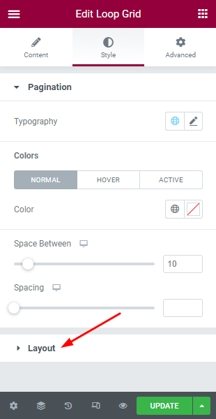 🚀 Feature Request: Change the location of the Pagination section in the Style tab of Loop Grid ...