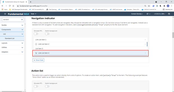 Accessibilitytestingstandard Listcore · Issue 6221 · Sapfundamental Ngx · Github