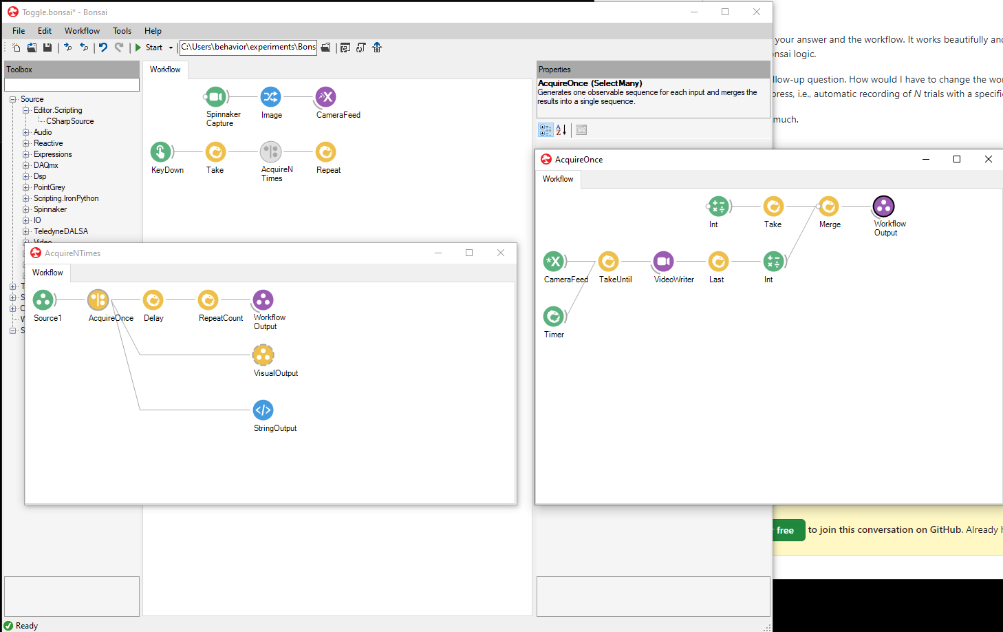 Toggle display of acquisition state · bonsai-rx · Discussion #1328 · GitHub