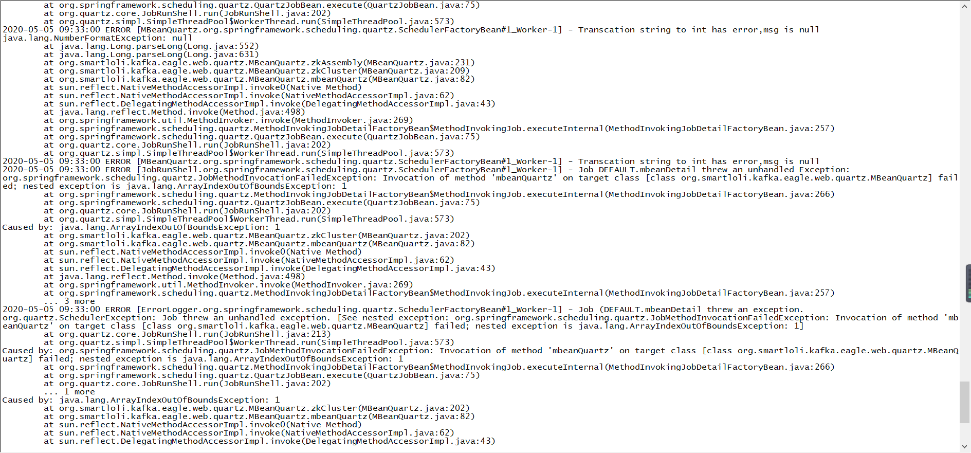 ZK详细信息和监控图表（metrics）无法显示 · Issue #346 · smartloli/EFAK · GitHub