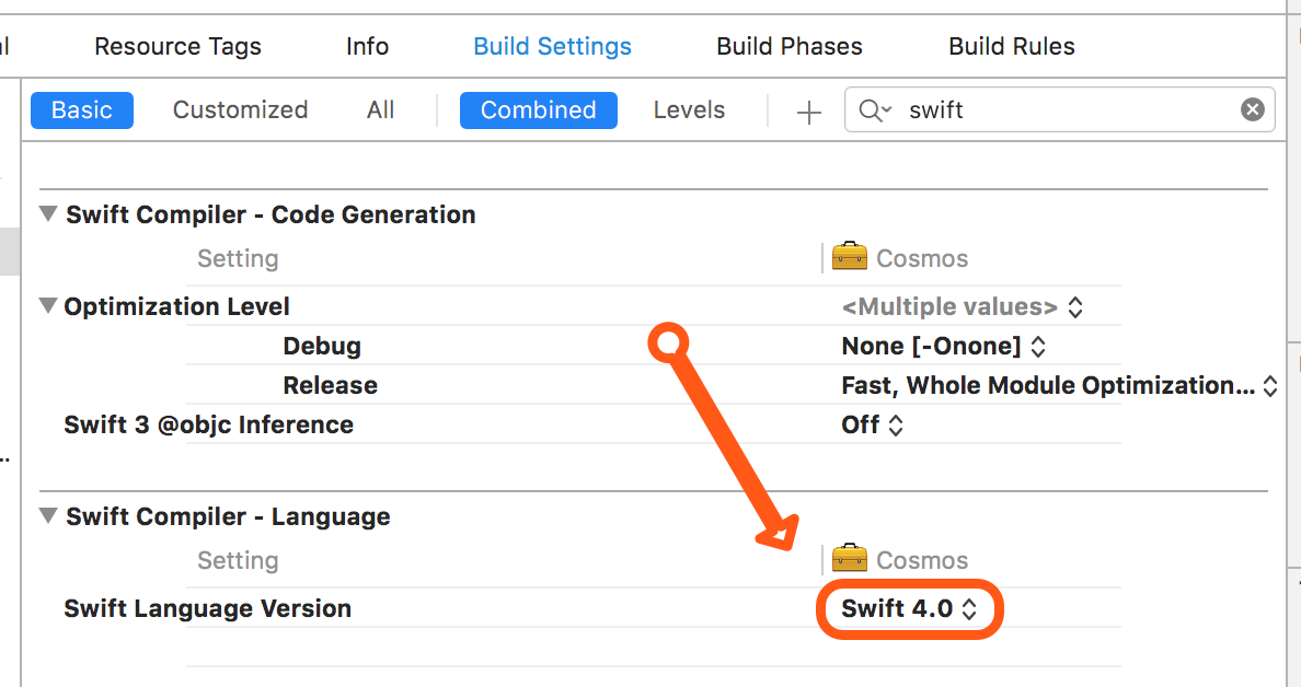 Not supporting Swift 4 · Issue #88 · evgenyneu/Cosmos · GitHub