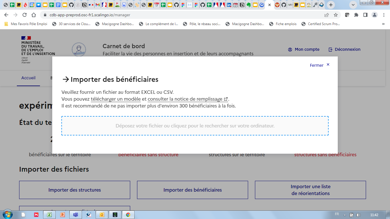 MAJ Pop Up import de bénéficiaires et amélioration · Issue #1197 · gip-inclusion/carnet-de-bord ...