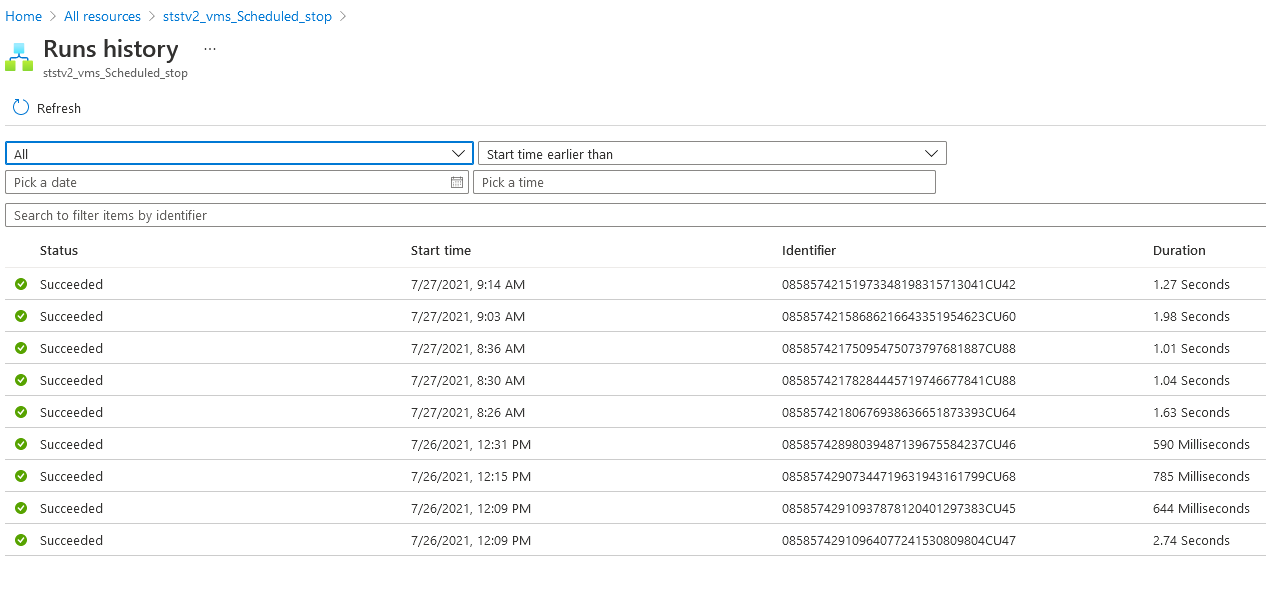 Logic app succeeds, but the VM doesn't shutdown · Issue #16 · microsoft/startstopv2-deployments ...