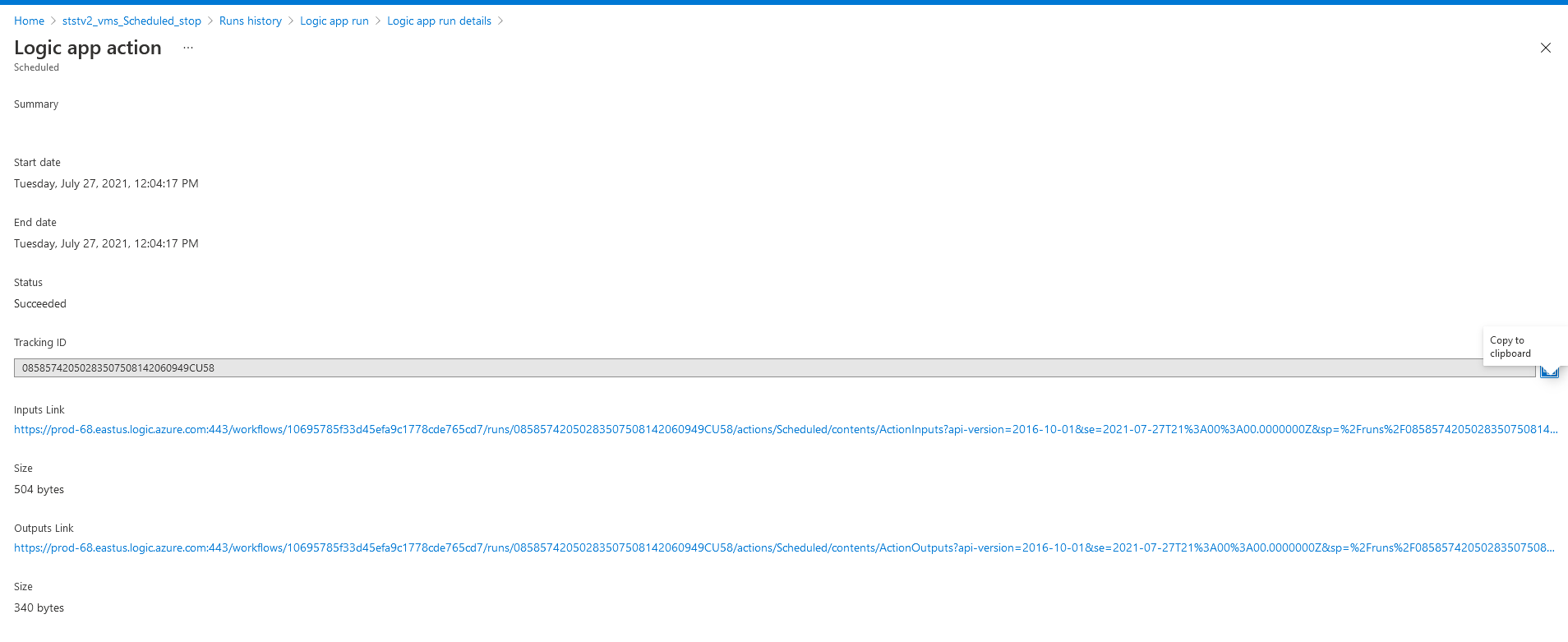 Logic app succeeds, but the VM doesn't shutdown · Issue #16 · microsoft/startstopv2-deployments ...