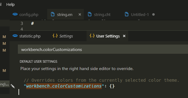 Improve dark colour themes like Monokai for colouration of tabs · Issue ...