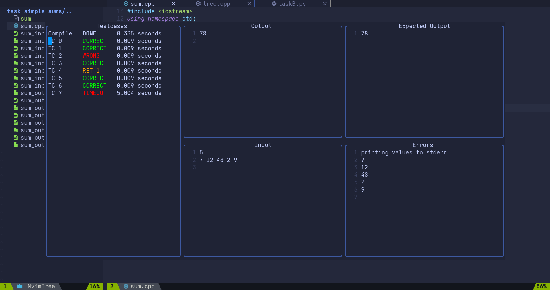 Xeluxee competitest nvim CompetiTest nvim Is A Neovim Plugin To