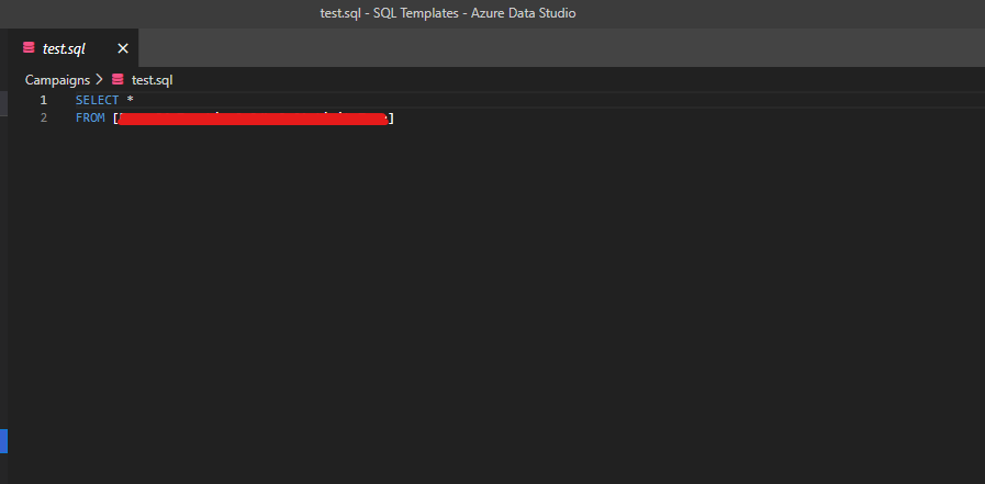 Update Has Stopped Saved Templates Opening A Query Tab · Issue 16451 · Microsoft 