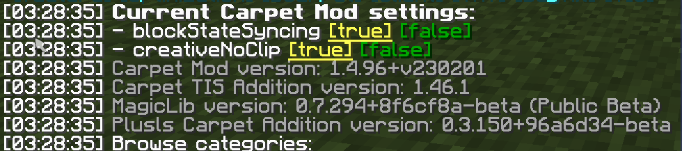 [Bug] dontClearChatHistory开启后在carpet指令列表换行时无法显示 · Issue #1 · Nyan-Work/oh-my-minecraft-client ...