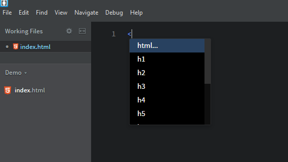 GitHub - munesudube/brackets-html-starter: Brackets extension to easily insert an html starter ...