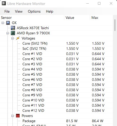 not showing details of x670 motherboards · Issue #843 · LibreHardwareMonitor ...