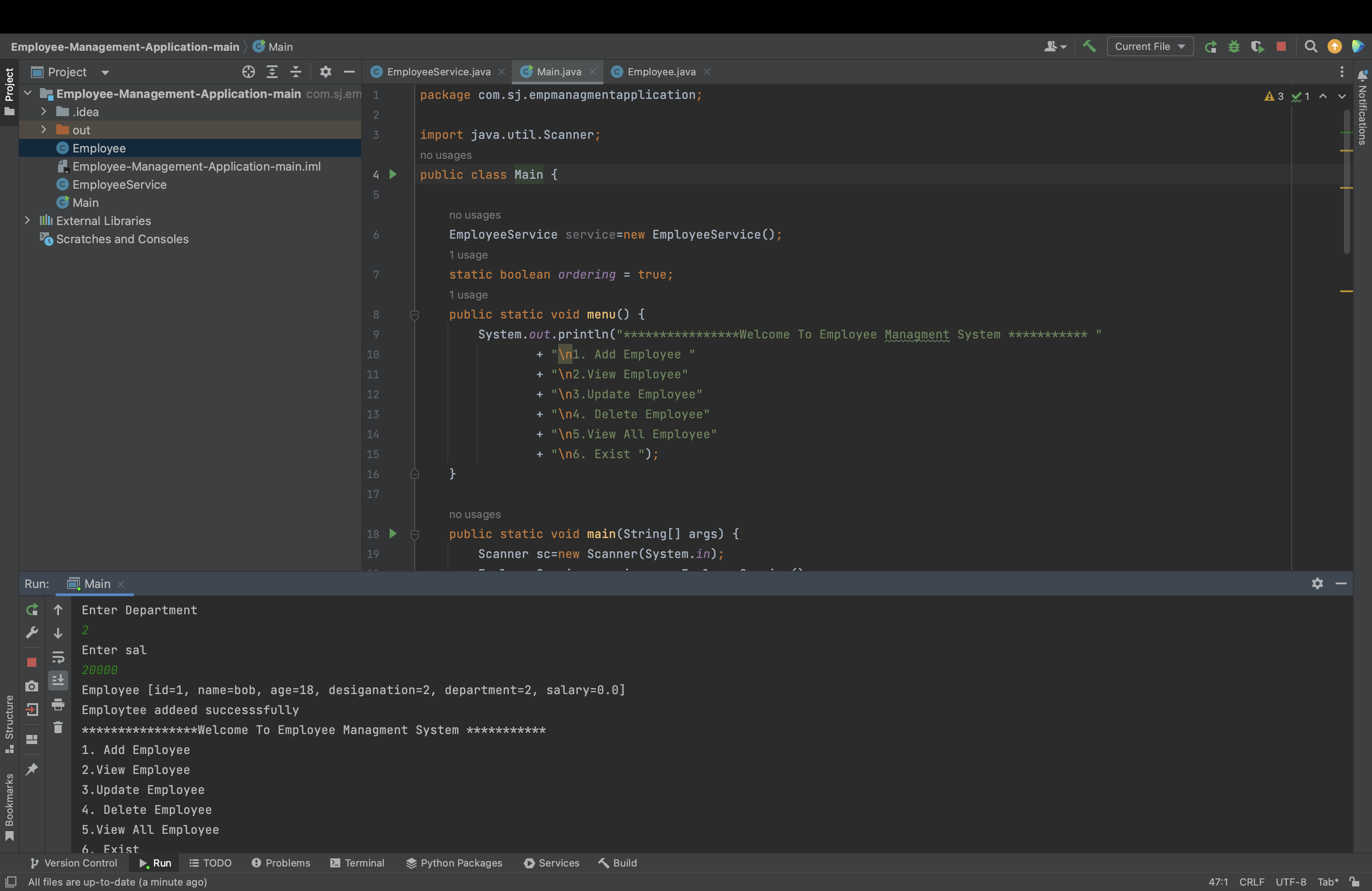 GitHub - MitSheth7/Employee-Management-Application