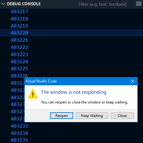 Debug console is slow and out of sync · Issue #513 · twinbasic/twinbasic · GitHub