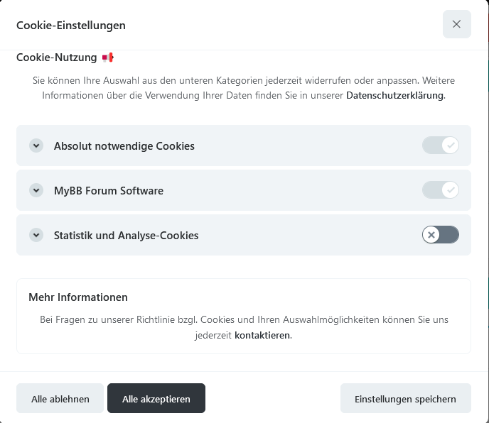 Cookies for MyBB Forum · orestbida cookieconsent · Discussion #444 · GitHub