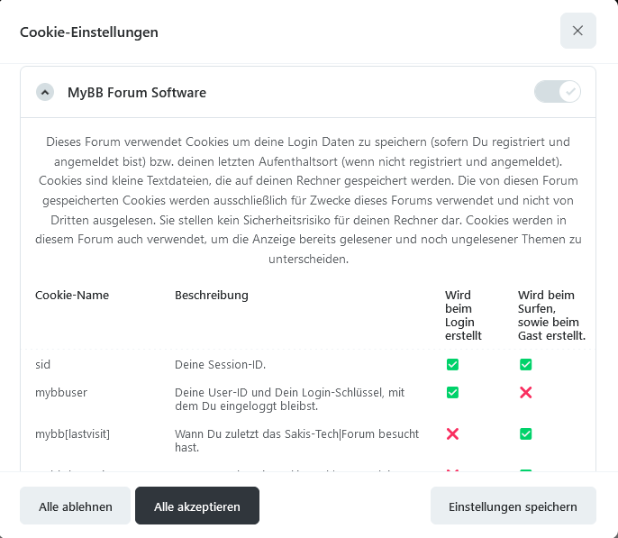 Cookies for MyBB Forum · orestbida cookieconsent · Discussion #444 · GitHub