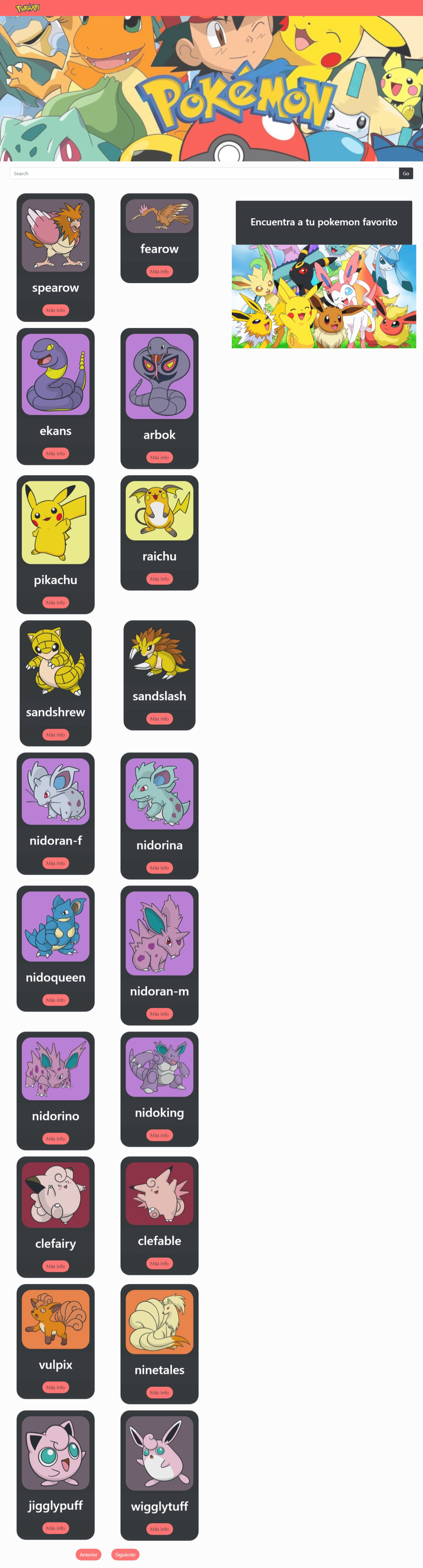 GitHub - cferreirobelenguer/Pokedex: Proyecto de Pokedex con React hooks, bootstrap 5