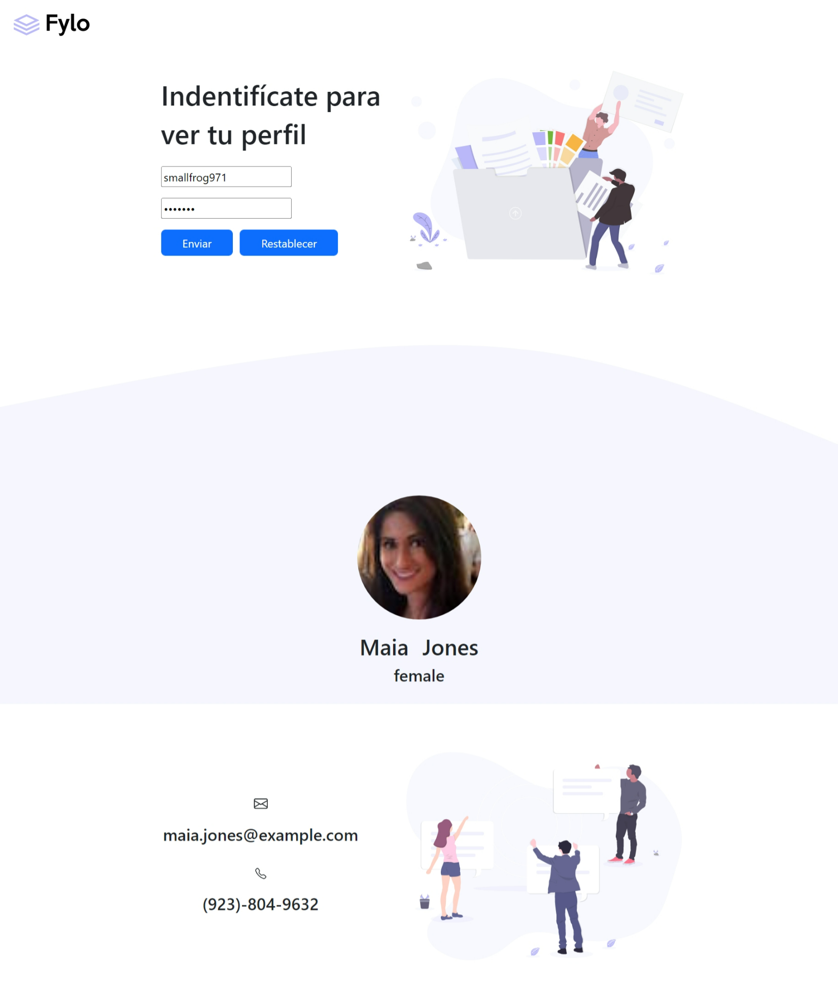 GitHub - cferreirobelenguer/logingProfile: Proyecto de React , css y sass
