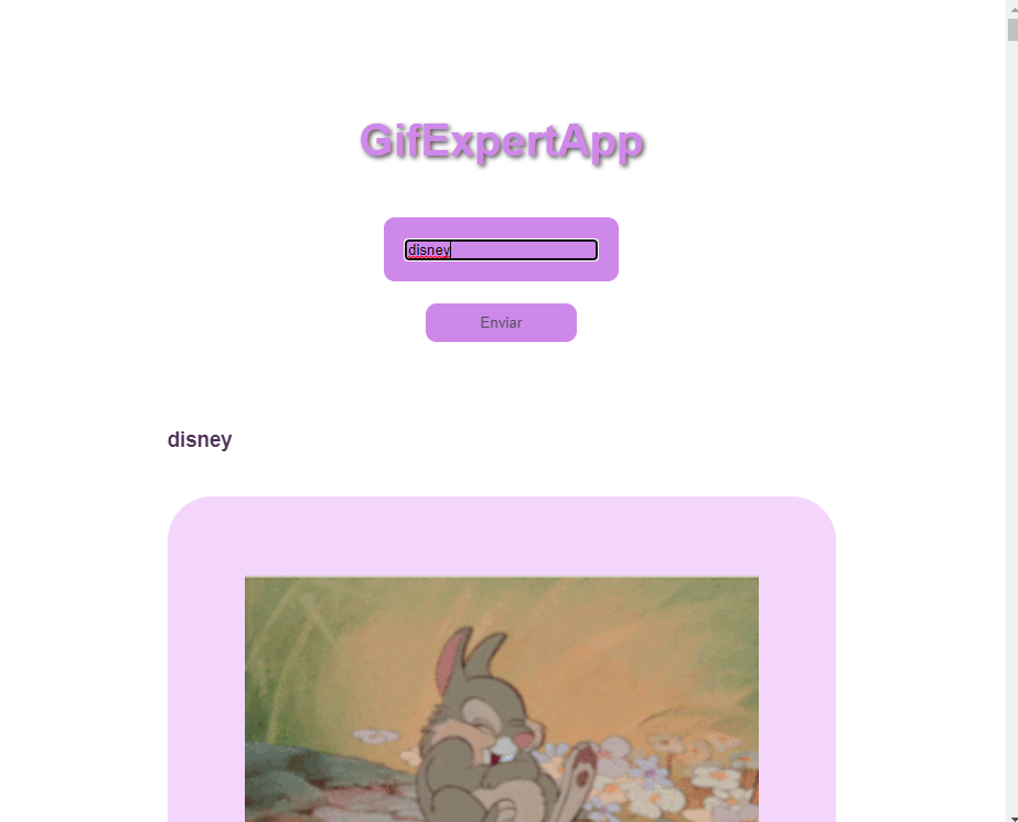 GitHub - cferreirobelenguer/Gif_App: Buscador de gifs con React, consultando la API giphy