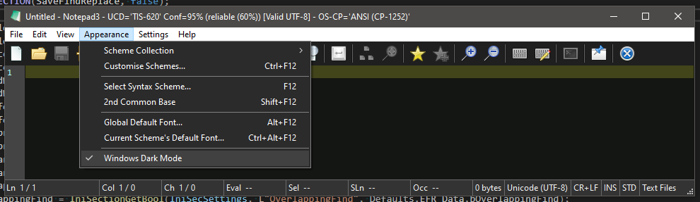 FR: Dark theme for the frame and the menus · Issue #3076 · rizonesoft ...