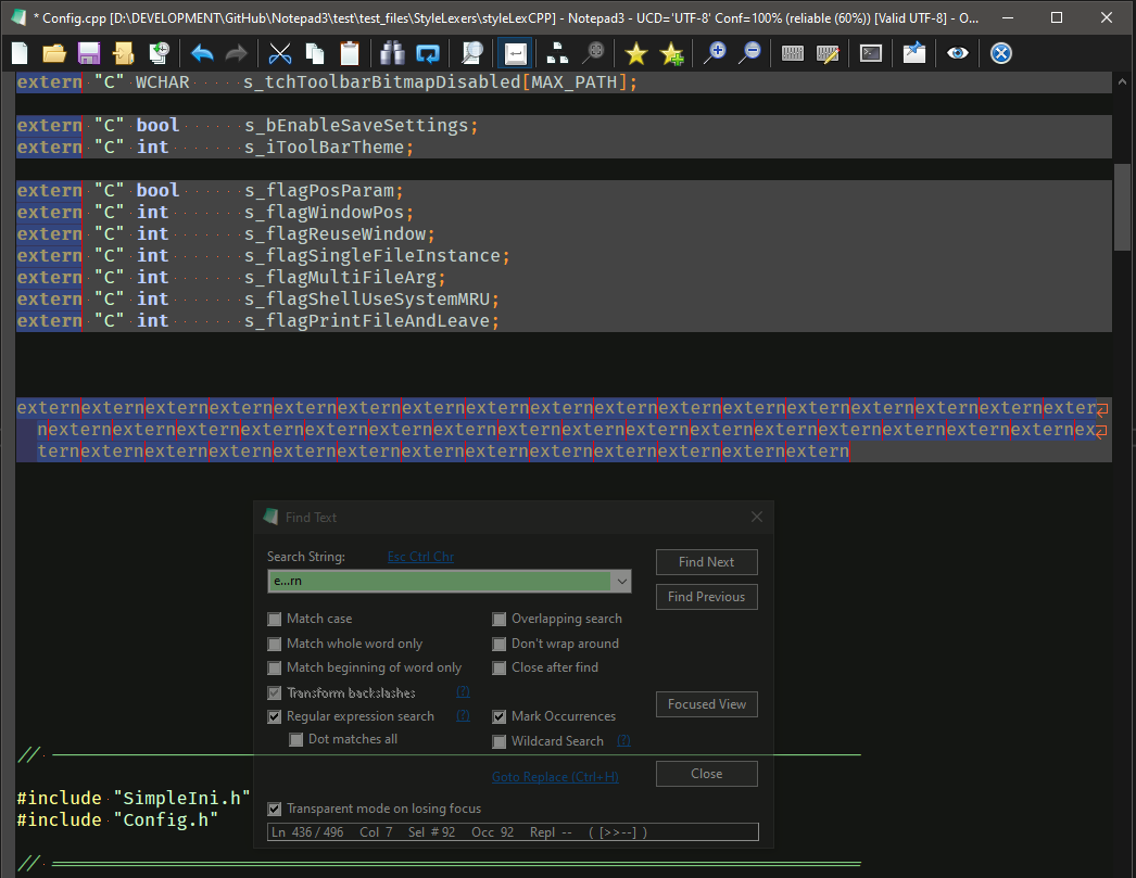 [Feature Req]Multi-select all matches support Regular Expression Search · Issue #2221 ...