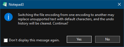 Impossible to change file encoding, even for a new empty file · Issue ...