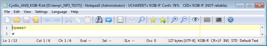 Change Encoding-Detector from CED to UCHARDET · Issue #973 · rizonesoft/Notepad3 · GitHub