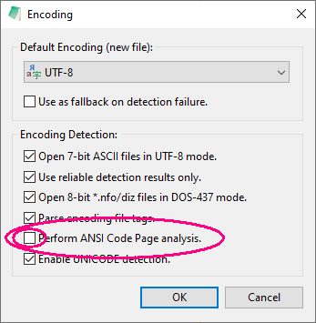 What is wrong with auto detect encoding ? · Issue #1924 · rizonesoft/Notepad3 · GitHub
