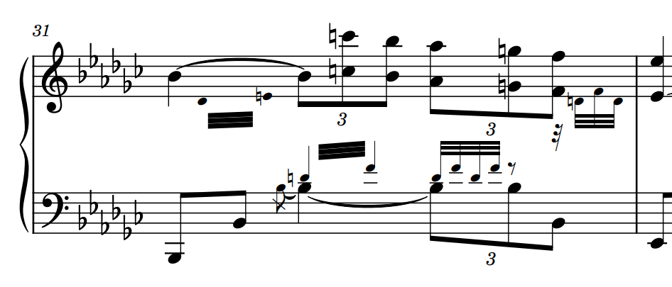 Too thick beam of tremolo when noteheads are small · Issue #19073 · musescore/MuseScore · GitHub