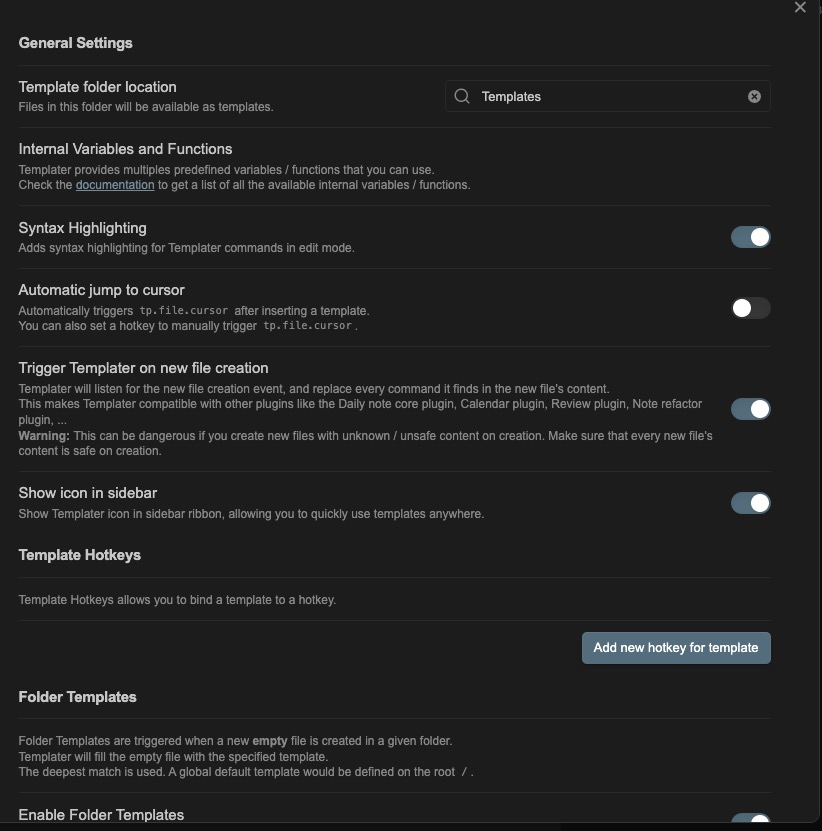 Templater is not working · Issue #875 · SilentVoid13/Templater · GitHub