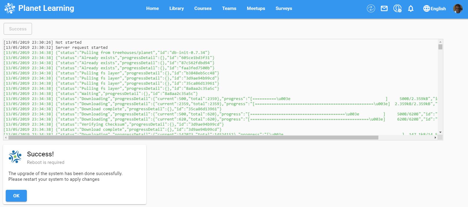 Planet seems unable to run after an upgrade · Issue #2281 · open-learning-exchange/open-learning ...