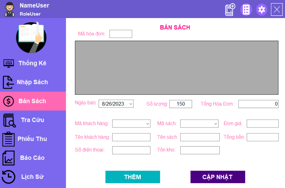 GitHub - 13octt/Bookstore-Management: Our Bookstore Management Software is a robust and user ...