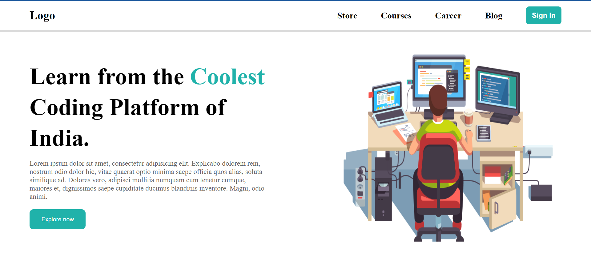 GitHub - HiteshDamal/LandingPage