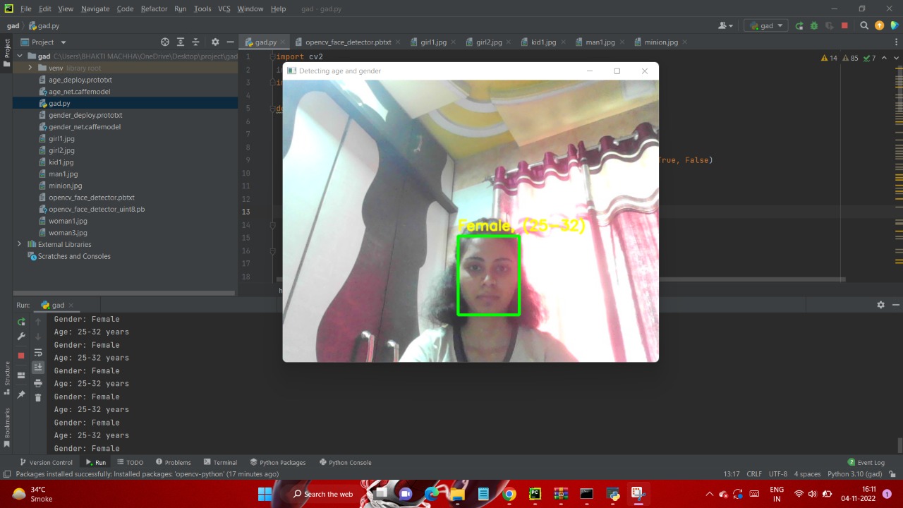 Github Bhakti Machha Gender Age Detection To Build A Gender And Age Detector That Can