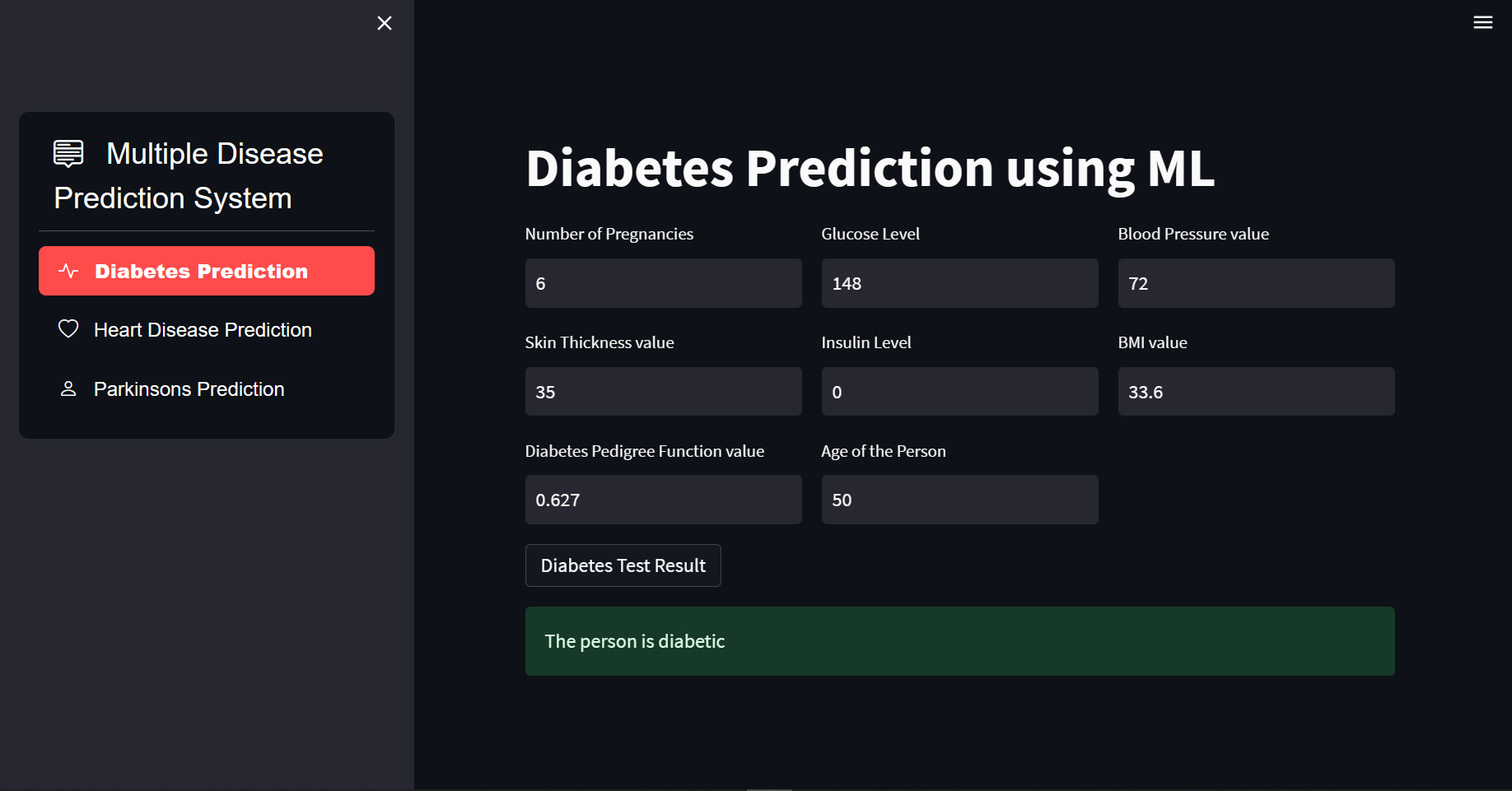GitHub - Sanchariii/Health-Assist: Health Assist web app uses the Streamlit framework to help ...