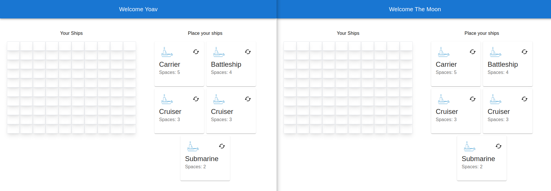 GitHub - HarelYoav/BattleShip-React-Multiplayer