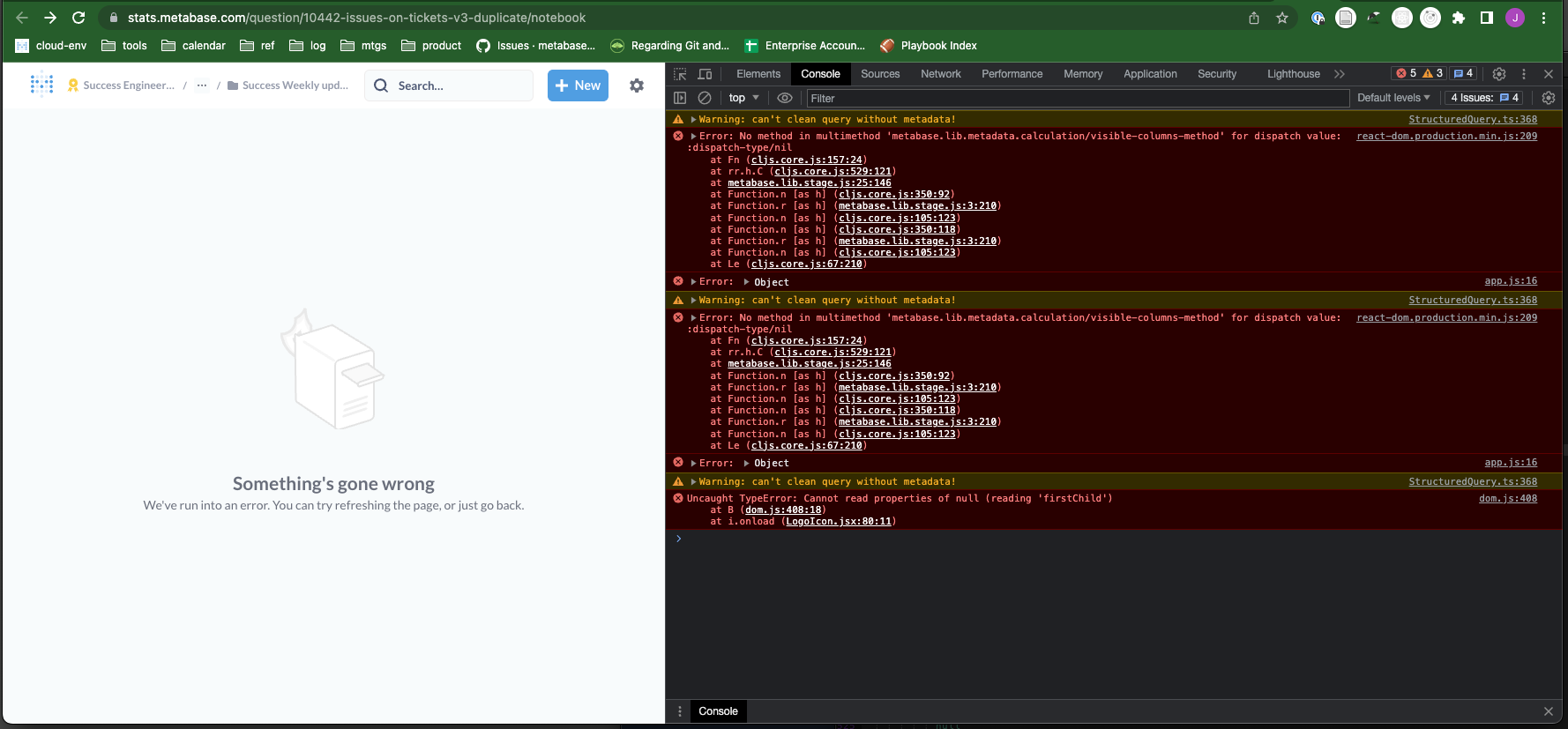 Questions breaking with no way to undo when trying to edit and an unhandled exception occurs ...