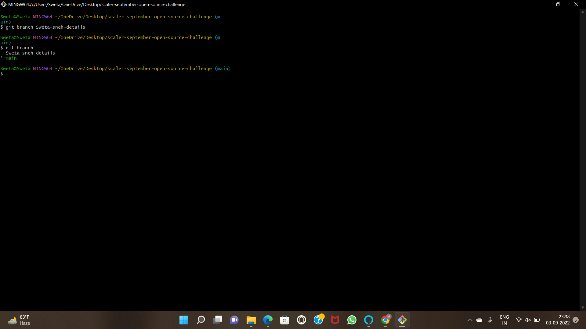Challenge 1 ,2 and 3 · Issue #470 · scaleracademy/scaler-september-open-source-challenge-2022 ...