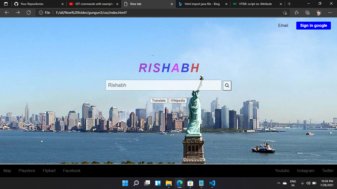 GitHub - Rishabhprogrammer/Google-Clone-HTML: Google Search Clone ...