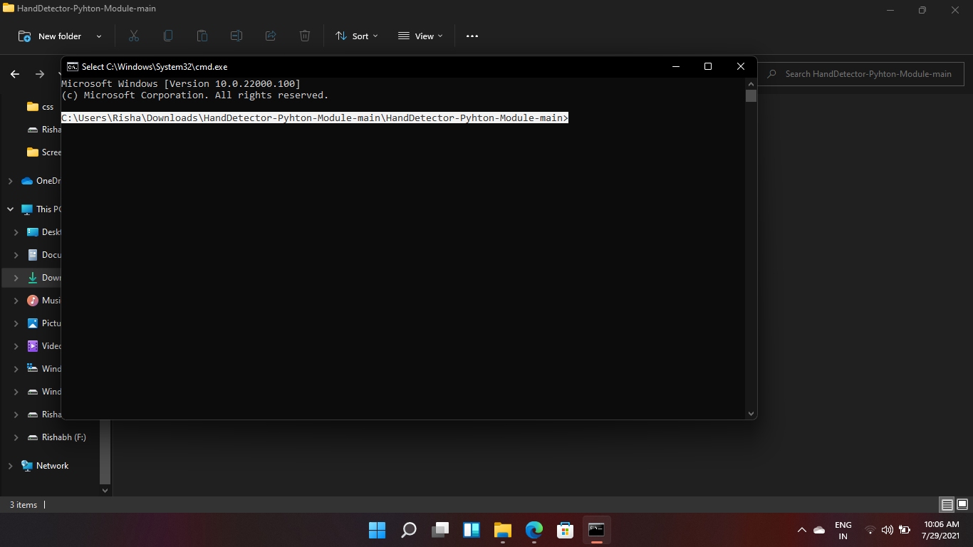 GitHub - Rishabhprogrammer/HandDetector-Pyhton-Module: A package to ...