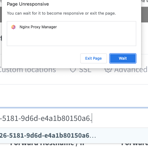 Page crashes when adding host 1f5245c1-e426-5181-9d6d-e4a1b80150a6. · Issue #1647 ...