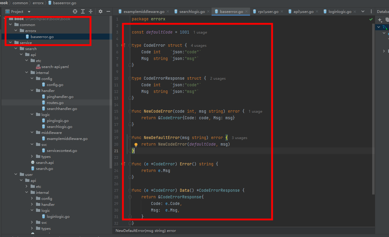 Error handling is not available in the official documentation, Does the framework has adjusted ...